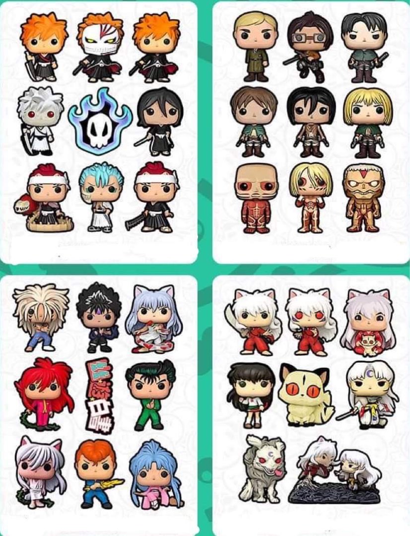 FUNKO POP STICKERS 3 for $8, Hobbies & Toys, Toys & Games on Carousell