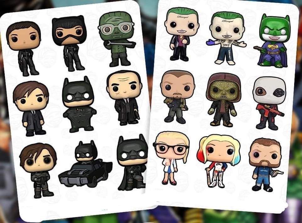 FUNKO POP STICKERS 3 for $8, Hobbies & Toys, Toys & Games on Carousell