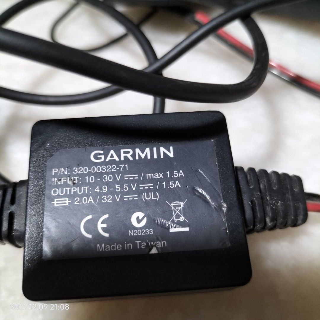 Garmin power supply, Motorcycles, Motorcycle Accessories on Carousell