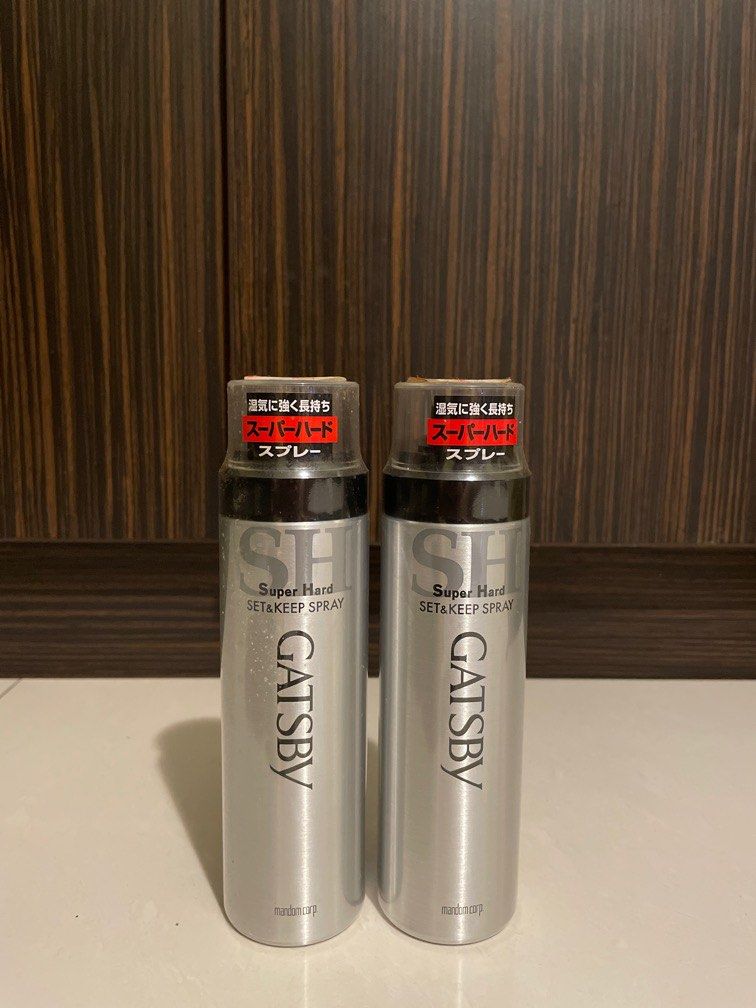 Gatsby Super Hard Set & Keep Spray, Beauty & Personal Care, Men's ...
