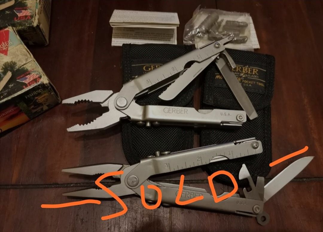 Gerber Original Multiplier - Fully Made in USA Multi-tool Hiking ...