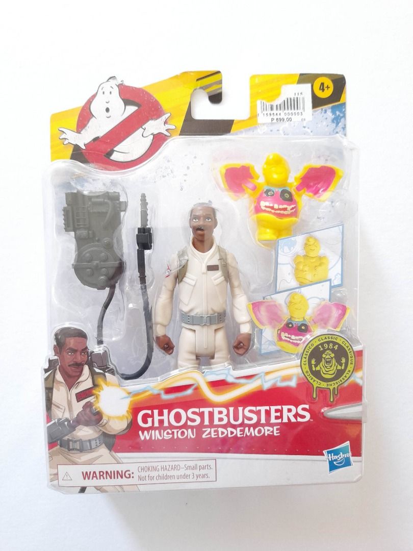 Ghostbusters Classic Action Figure Toy Winston Zeddemore Ghost Busters ...