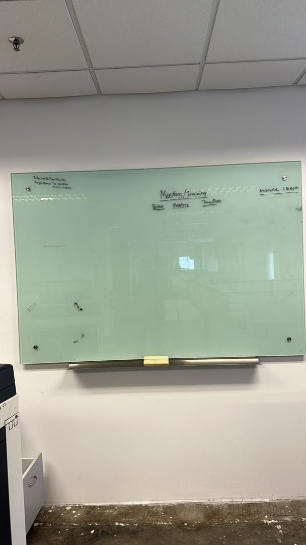 Glass Whiteboard, Furniture & Home Living, Furniture, Other Home ...