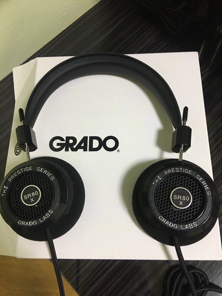 Grado SR80 x Prestige Series, Audio, Headphones & Headsets on Carousell
