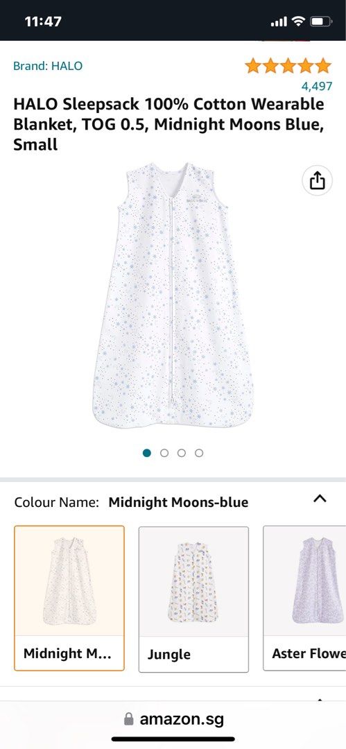 Halo Sleep Sack, Babies & Kids, Babies & Kids Fashion on Carousell