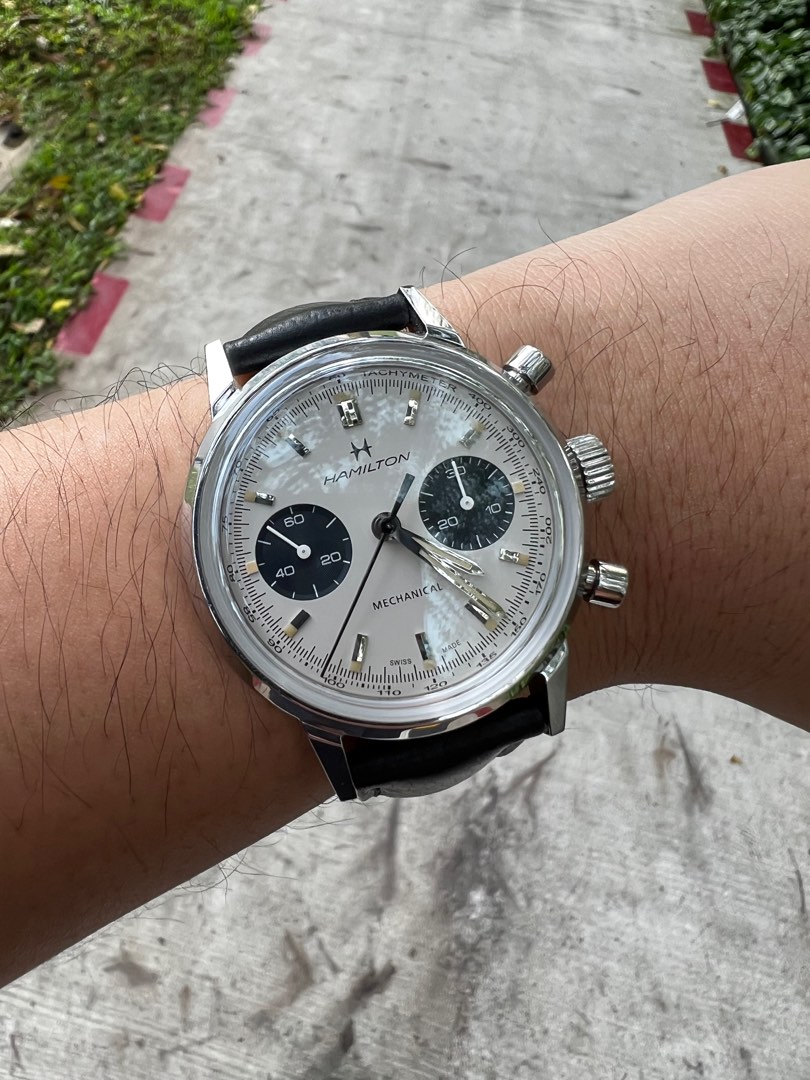 WTS/WTT Hamilton Intramatic Mechanical Chronograph Panda, Luxury ...