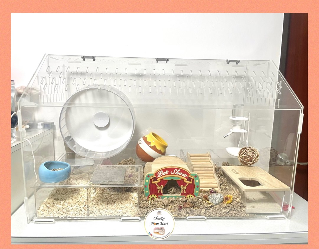 Hamster acrylic cage, Pet Supplies, Homes & Other Pet Accessories on ...