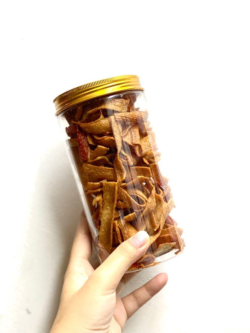 Handmade CNY Goodies [ Crabstick Crackers , Seaweed Crisps , Snowflake ...