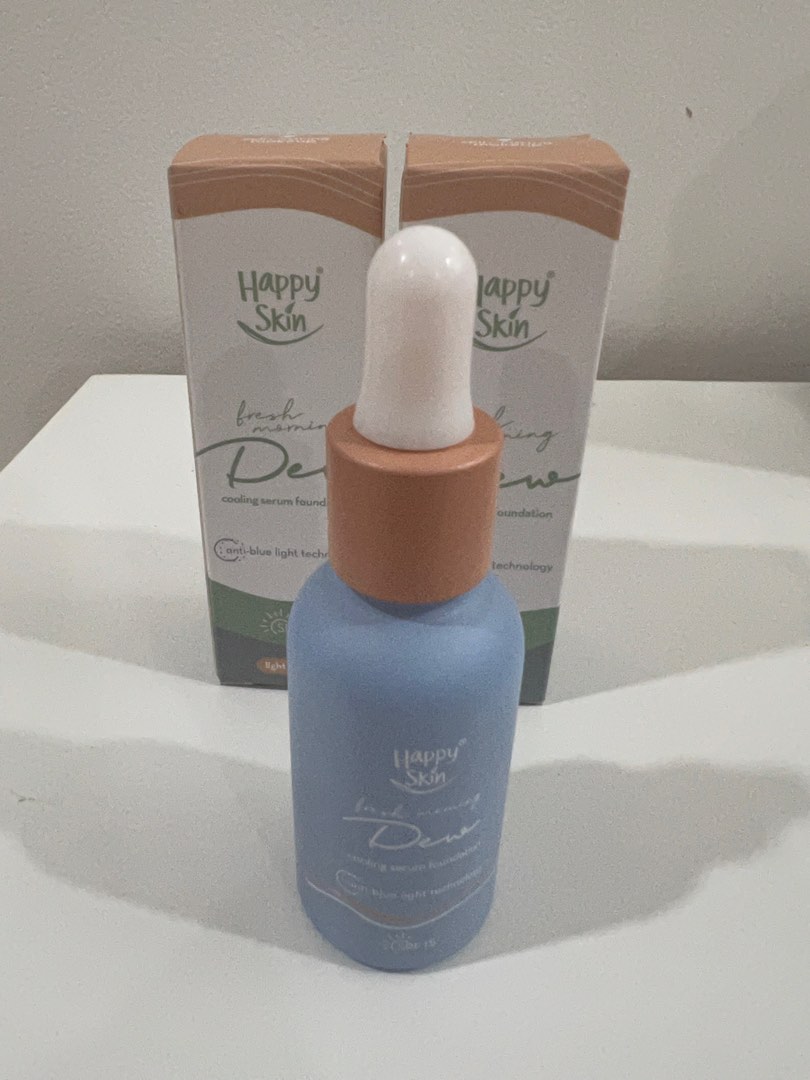 Happy Skin Fresh Morning Dew Cooling Serum Foundation in Light Beige ...