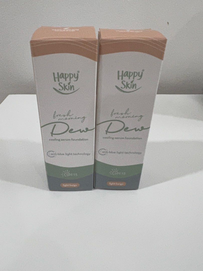 Happy Skin Fresh Morning Dew Cooling Serum Foundation in Light Beige ...