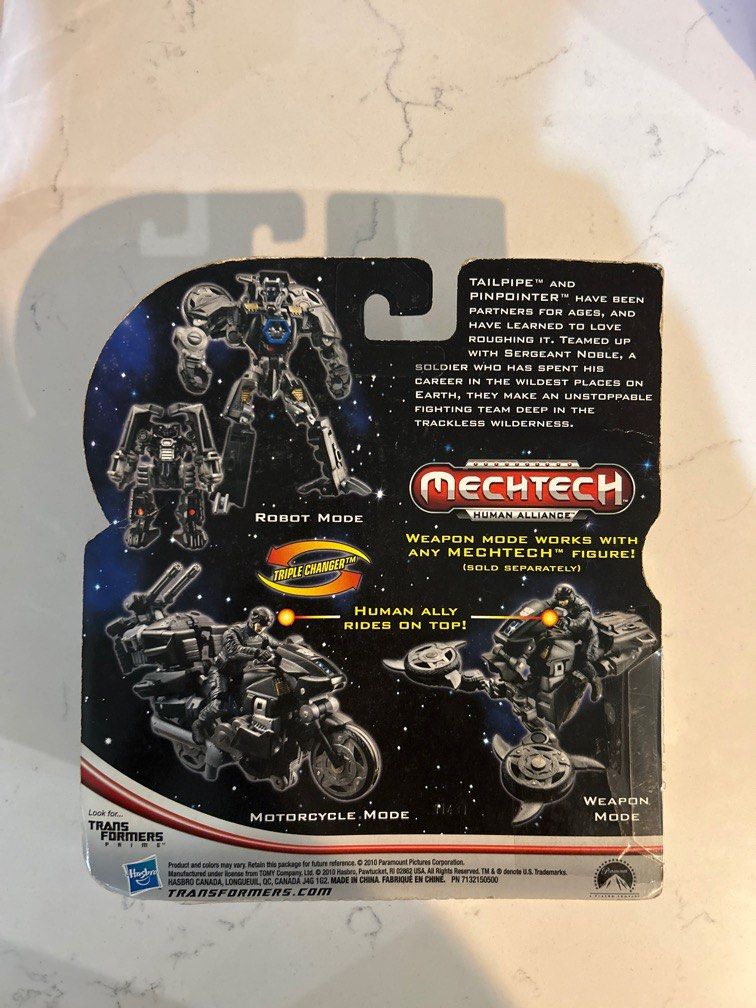 Hasbro Transformers Human Alliance DOTM Deluxe Class Tailpipe ...