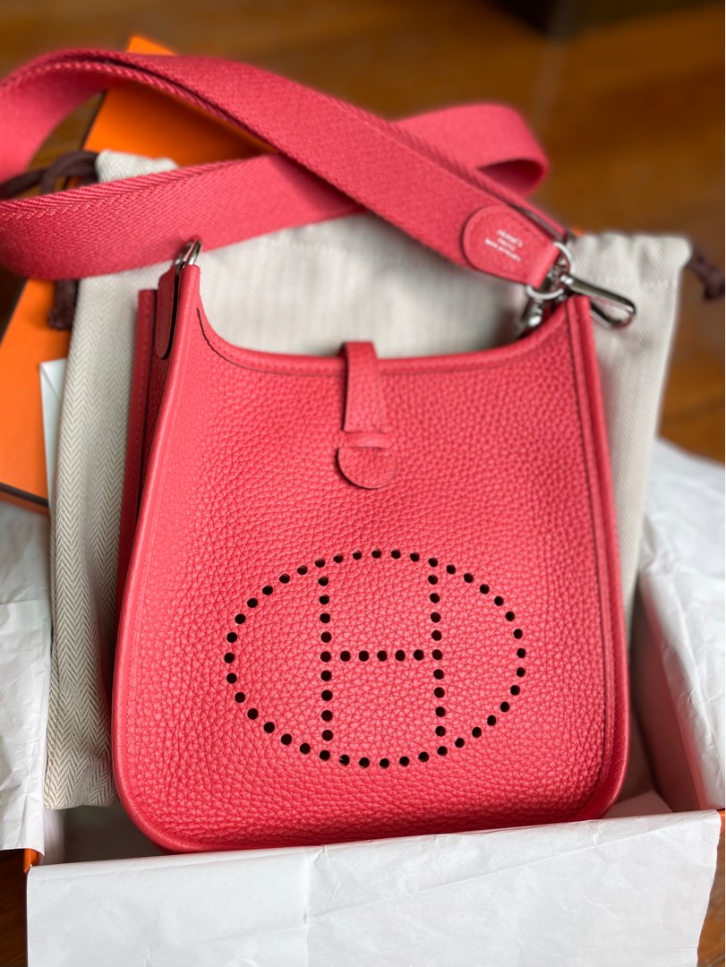 Hermes Mini Evelyn, Luxury, Bags & Wallets on Carousell