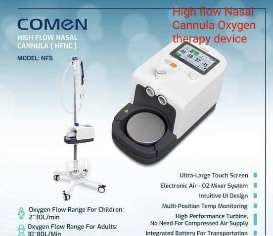 High Flow Nasal Cannula Machine, Health & Nutrition, Medical Supplies ...