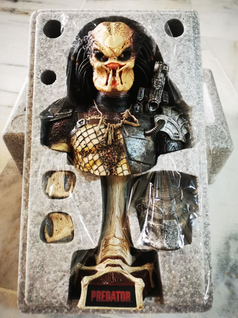 Hottoys 1/4 Alien & Predator Bust Set HR Giger Hot Toys AVP Rare BIB ...