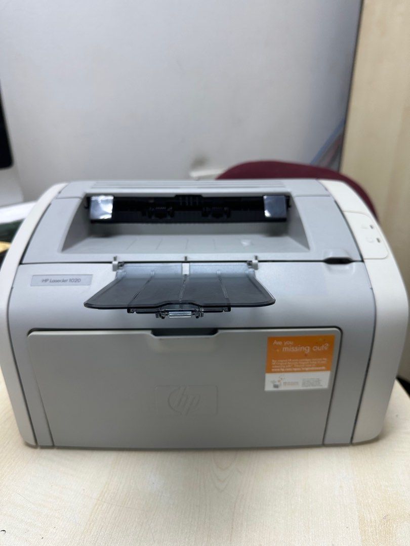 HP LaserJet 1020 Monochrome Printer, Computers & Tech, Printers ...