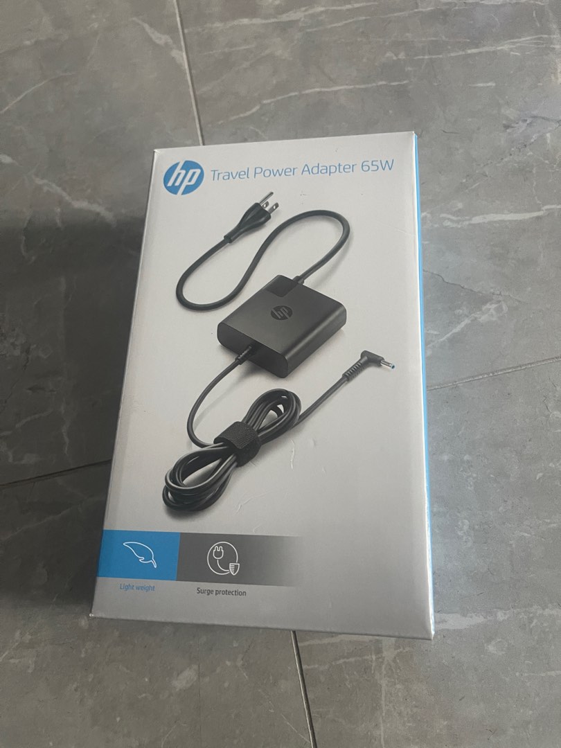 HP Travel Power Adapter 65W, Mobile Phones & Gadgets, Mobile & Gadget ...