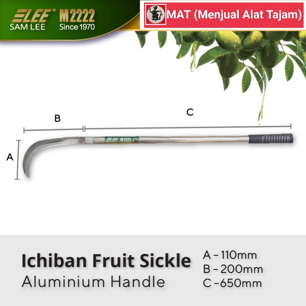 Ichiban Sickle / Sabit Kait Buah / Sabit Pisang / Banana or Fruits ...
