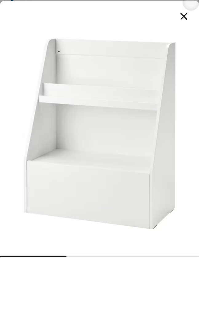 Ikea BERGIG Book display with storage going cheap, Furniture & Home ...
