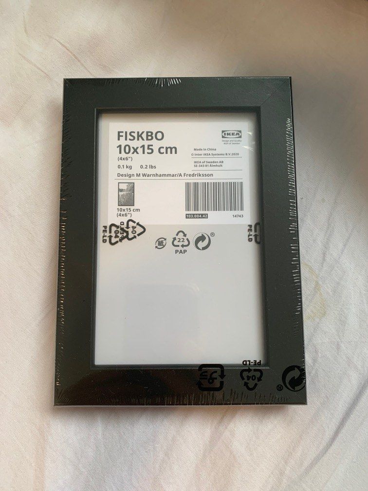 IKEA Fiskbo 10cm by 15cm Photo Frame, Furniture & Home Living, Home Decor, Frames & Pictures on ...