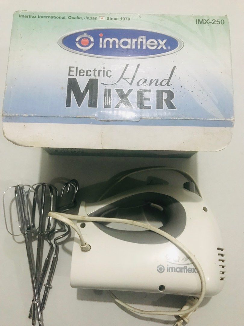 Imarflex hand mixer, Furniture & Home Living, Kitchenware & Tableware ...