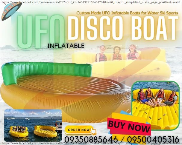 Inflatable UFO-2 disco boat (towable) 3m diameter, Everything Else ...
