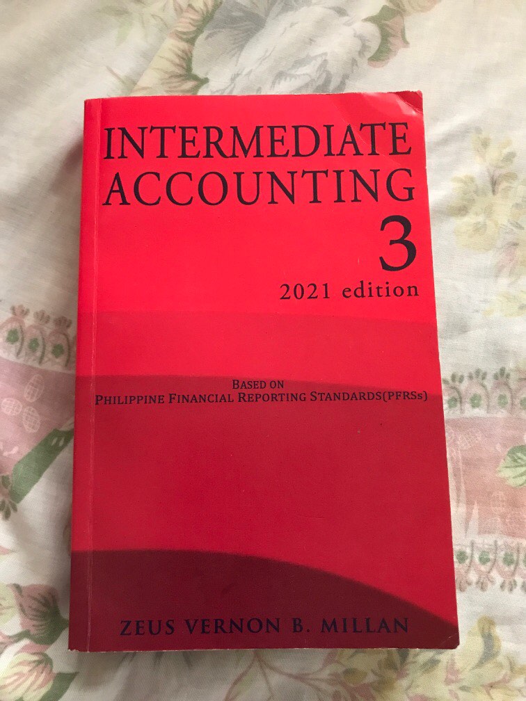 Intermediate Accounting 3 2021 Edition By Millan Hobbies And Toys Books