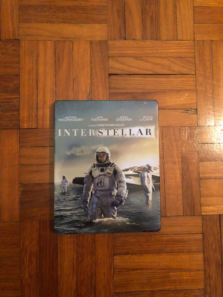 Interstellar Blu Ray (Steelbook), Hobbies & Toys, Music & Media, CDs ...