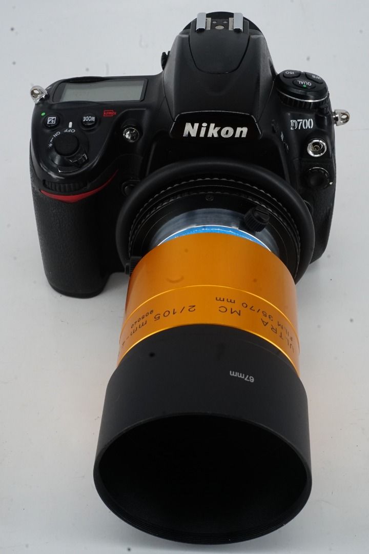 ISCO OPTIC ULTRA HD MC CINEMA LENS 105mm F:2 NIKON F MOUNT & NIKON ...