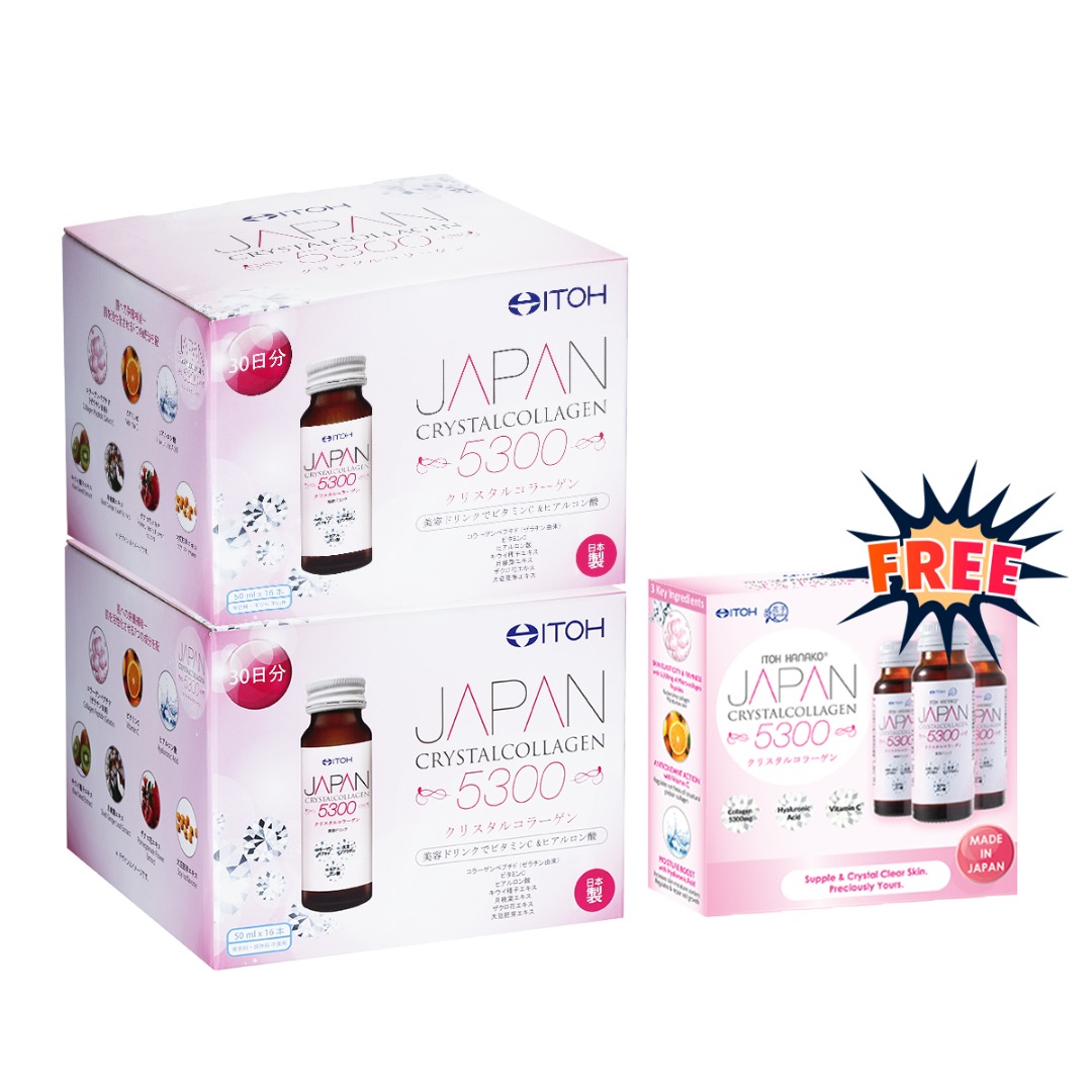 ITOH Hanako - Japan Crystal Collagen Drink 5300mg Buy Two 16s Free 3s ...