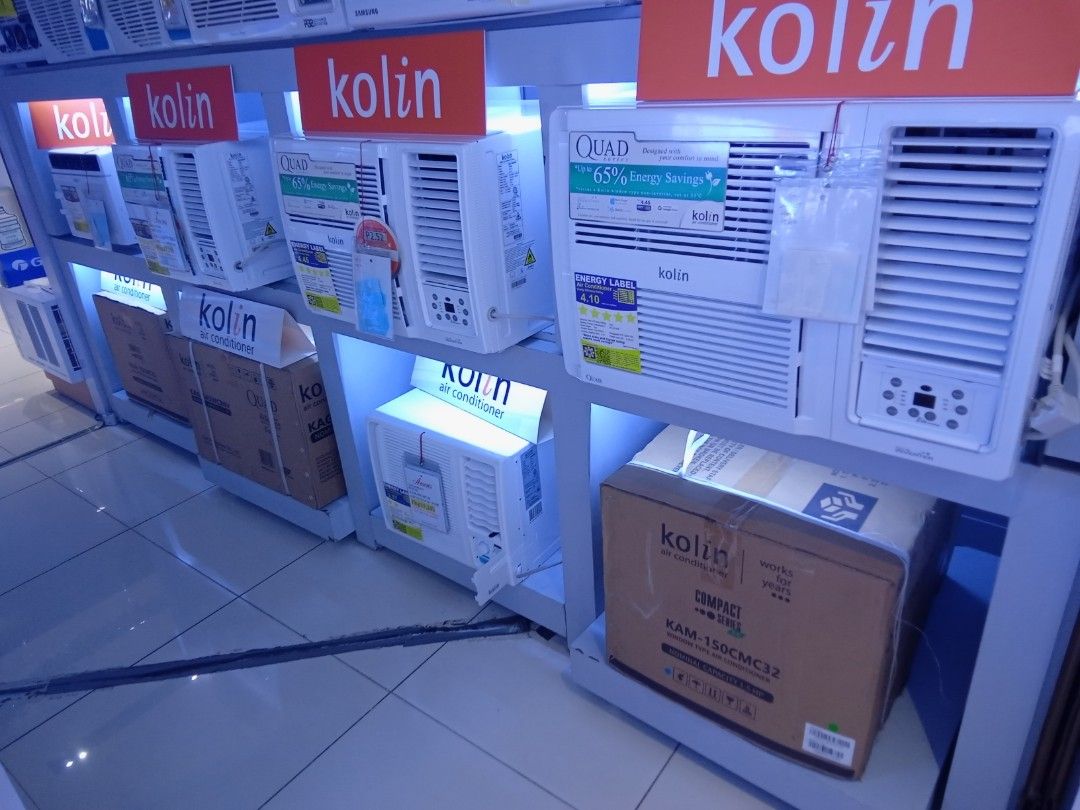 kolin brand new window type aircons for sale, TV & Home Appliances, Air ...