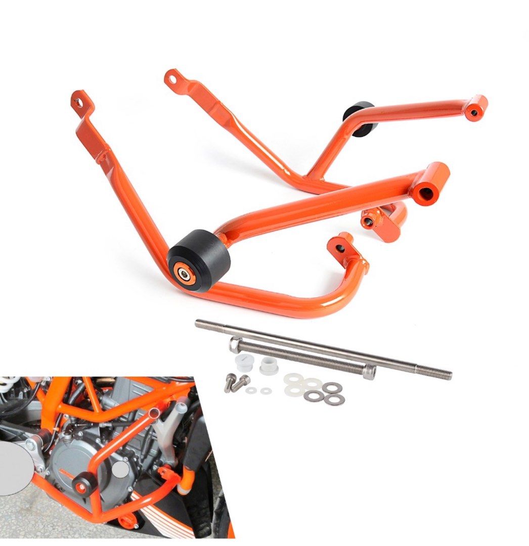 Ktm duke 390 crash bar, Motorcycles, Motorcycle Accessories on Carousell