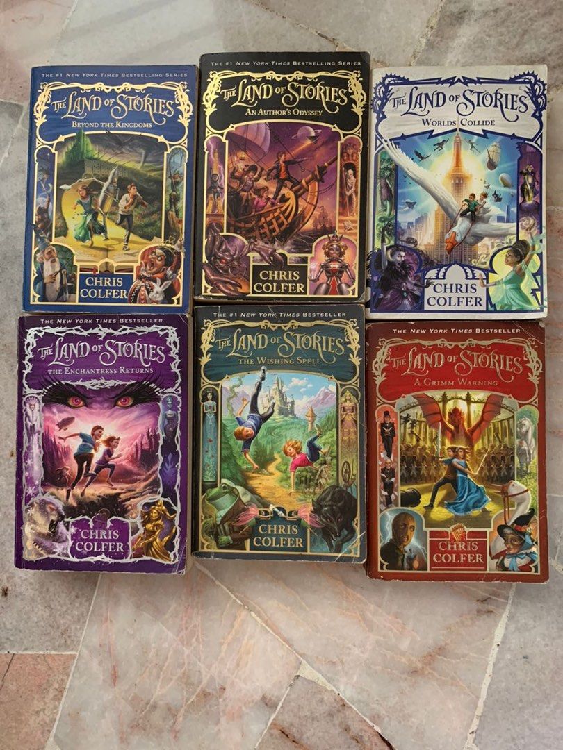 Land of Stories set of 6, Hobbies & Toys, Books & Magazines, Storybooks ...