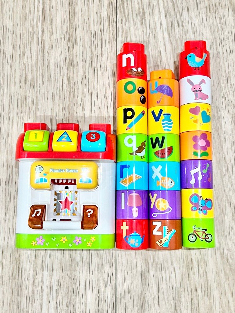 Leapfrog Leap Builders Phonics Smart House, Babies & Kids, Infant ...