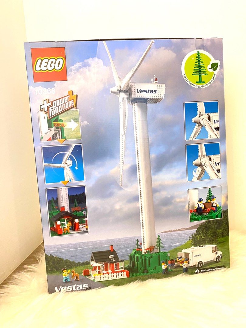 LEGO Creator Expert Vestas Wind Turbine 10268 Building Kit (826 Pieces ...