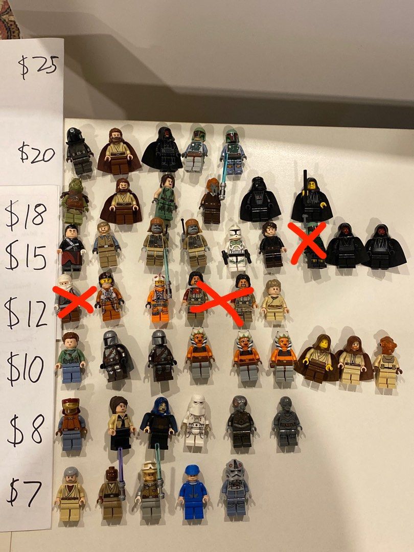 Lego Star Wars Clearance Minifig, Hobbies & Toys, Toys & Games on Carousell