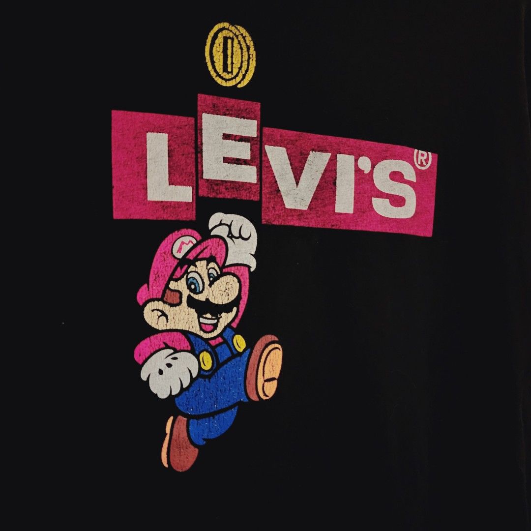Levis x Super Mario Shirt, Men's Fashion, Tops & Sets, Tshirts & Polo ...