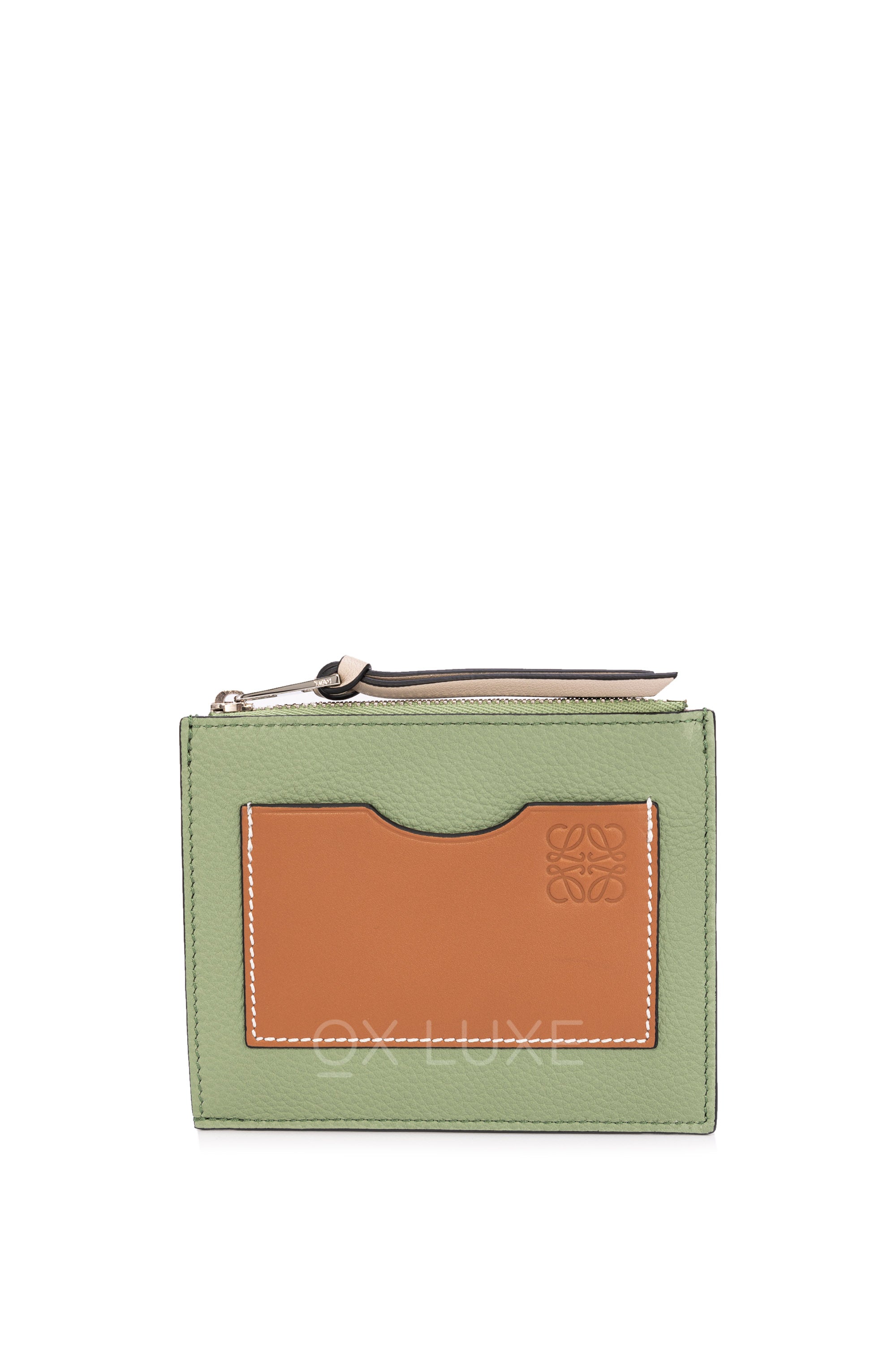 Loewe Zip Card Holder Leather oxluxe, Luxury, Bags & Wallets on Carousell