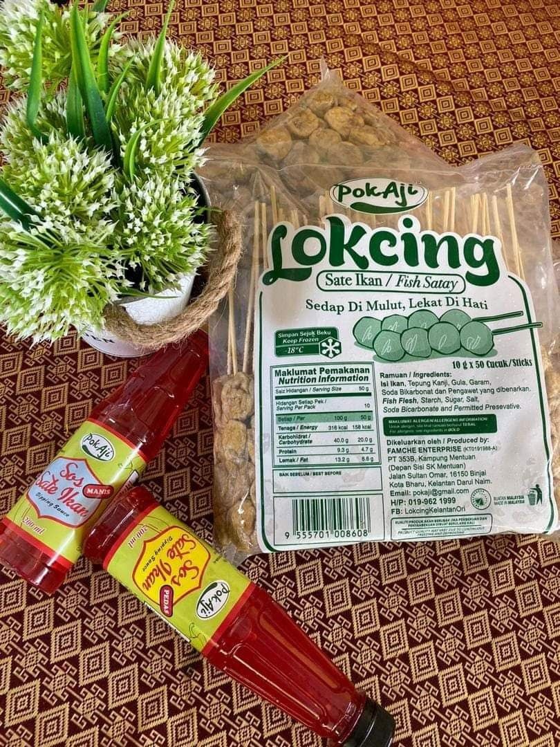 Lokcing Sate Ikan original kelantan, Food & Drinks, Local Eats on Carousell