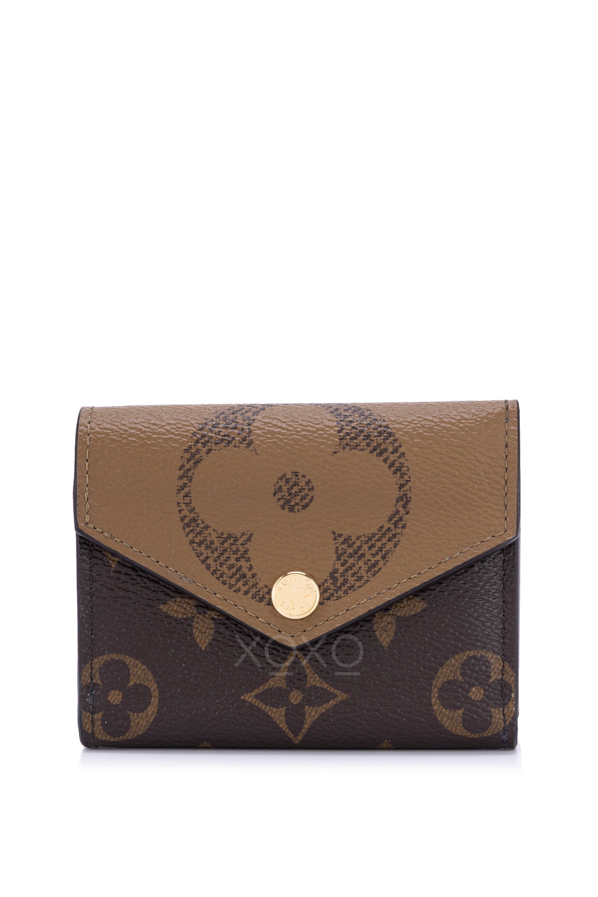 Louis Vuitton LV Zoe Compact Wallet Coated Canvas oxluxe, Luxury, Bags ...