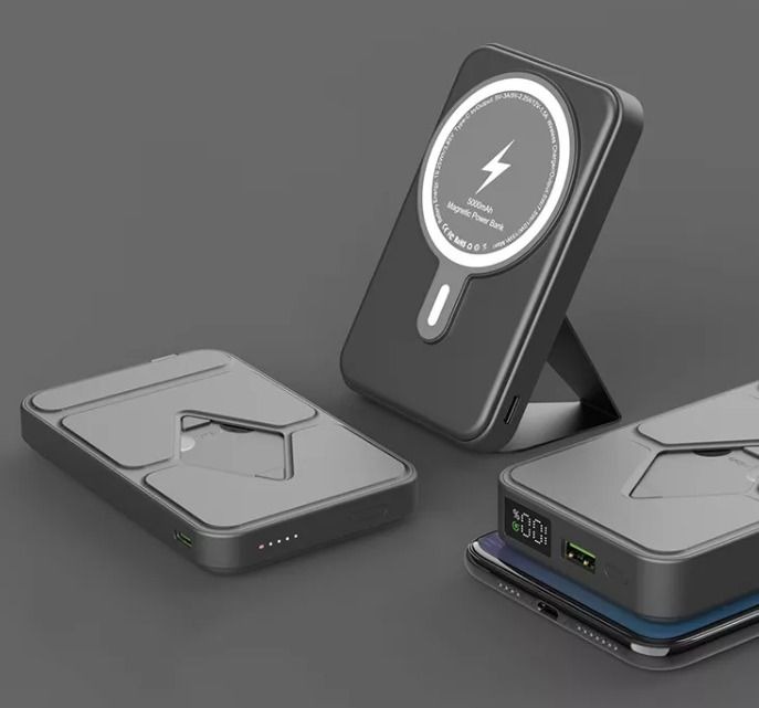 MagSafe Power Bank | Wireless Power Pack | Stand on Carousell