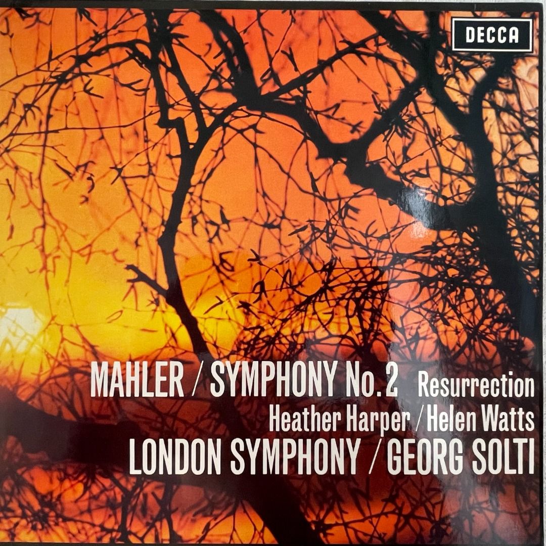 Mahler / London Symphony, Georg Solti – Symphony No.2, 2x Vinyl, Decca – SET 325/6, 1989 ...