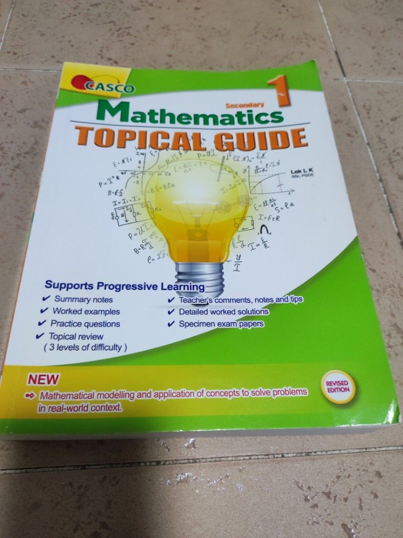 Math assessment book Sec 1, Hobbies & Toys, Books & Magazines ...