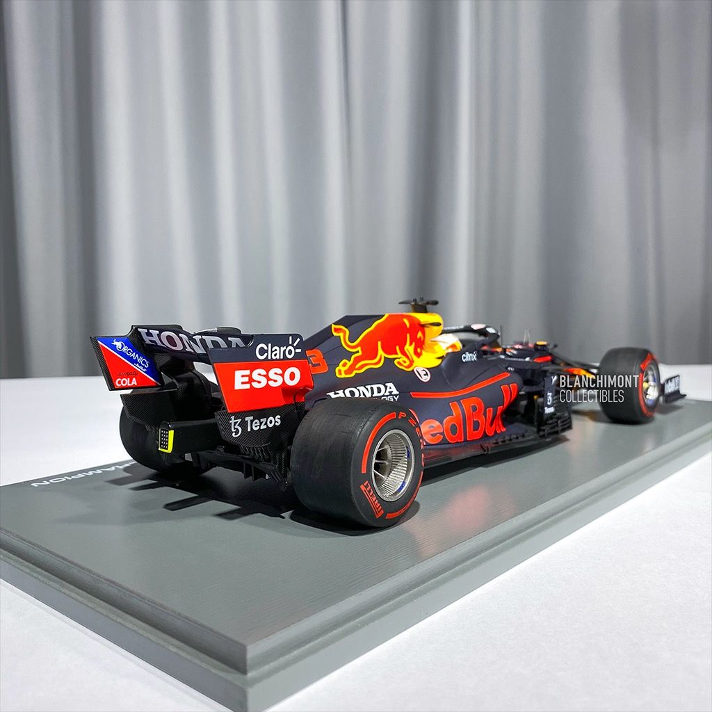 Max Verstappen RB16B #33 1:18 Scale Model Spark Abu Dhabi 2021 Winner ...