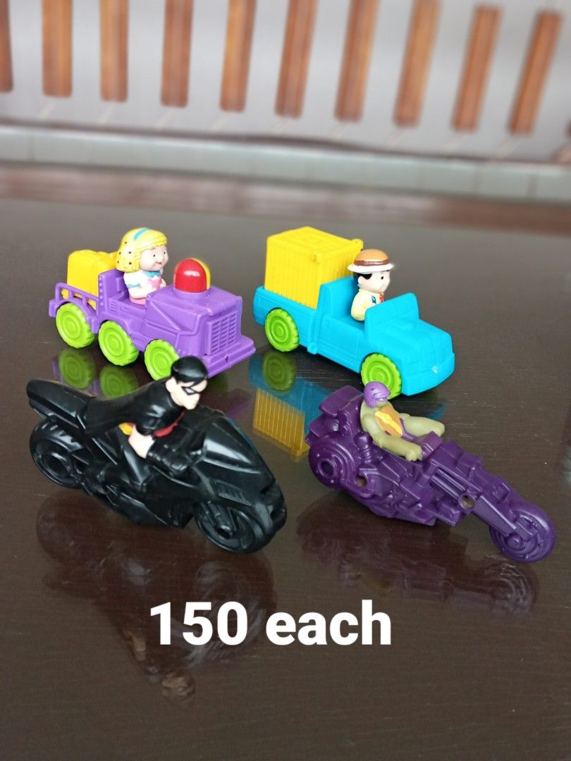 McDonald's Jollibee 1988 Archie Bumper Car 2001 Atlantis Vintage Happy ...