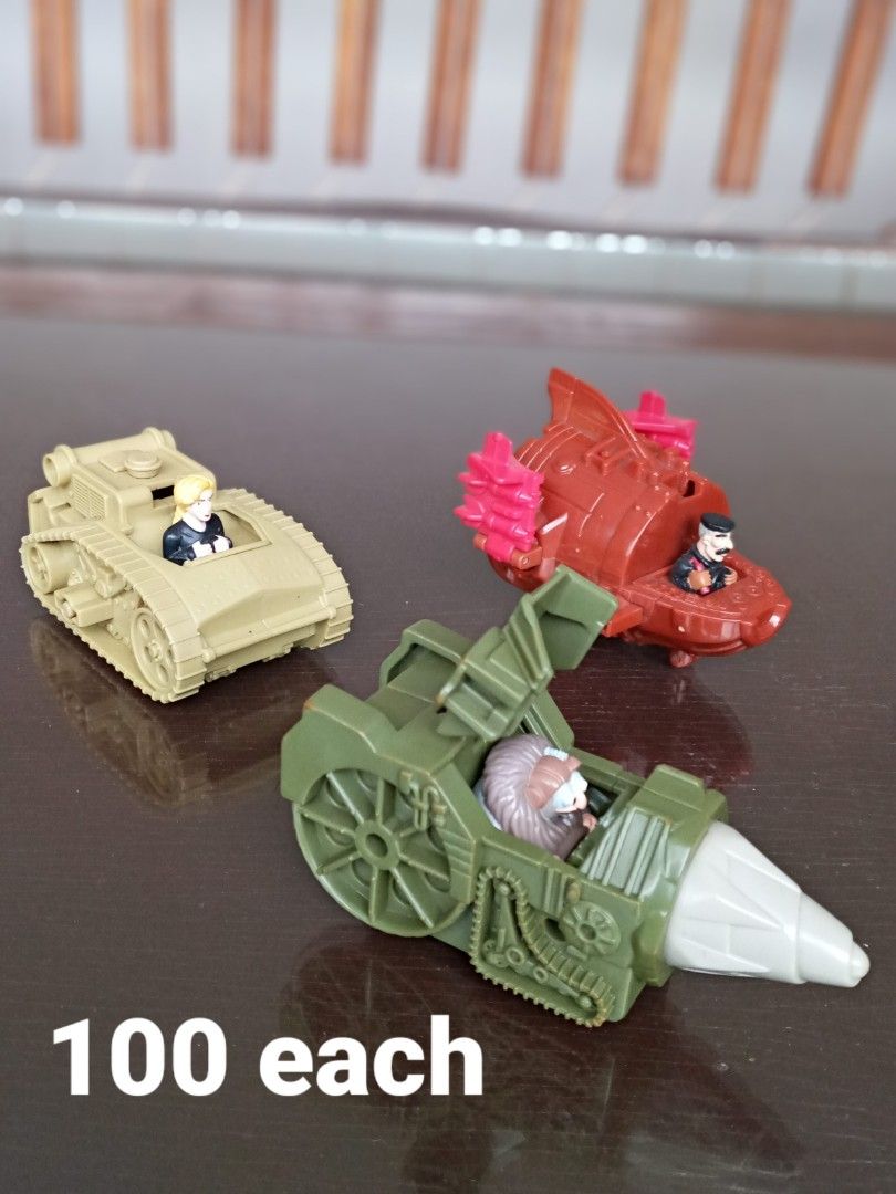 McDonald's Jollibee 1988 Archie Bumper Car 2001 Atlantis Vintage Happy ...