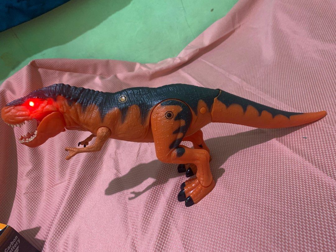 Megasaurus Big Dinosaur Sound and light only, Hobbies & Toys, Toys ...