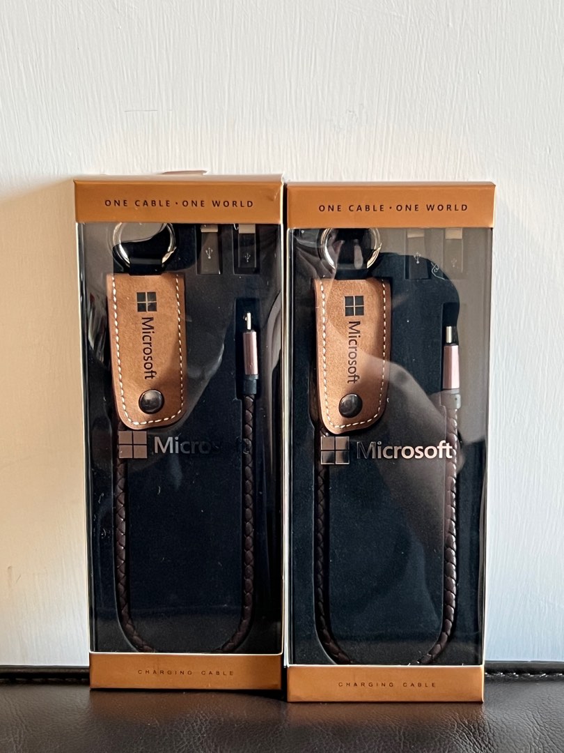 Microsoft cable, 手提電話, 電話＆平板電腦配件, 充電器及電線 - Carousell