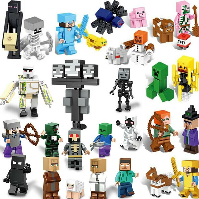 Minecraft Figurines / Toys / Cake Toppers (28 Pcs a Set), Hobbies ...