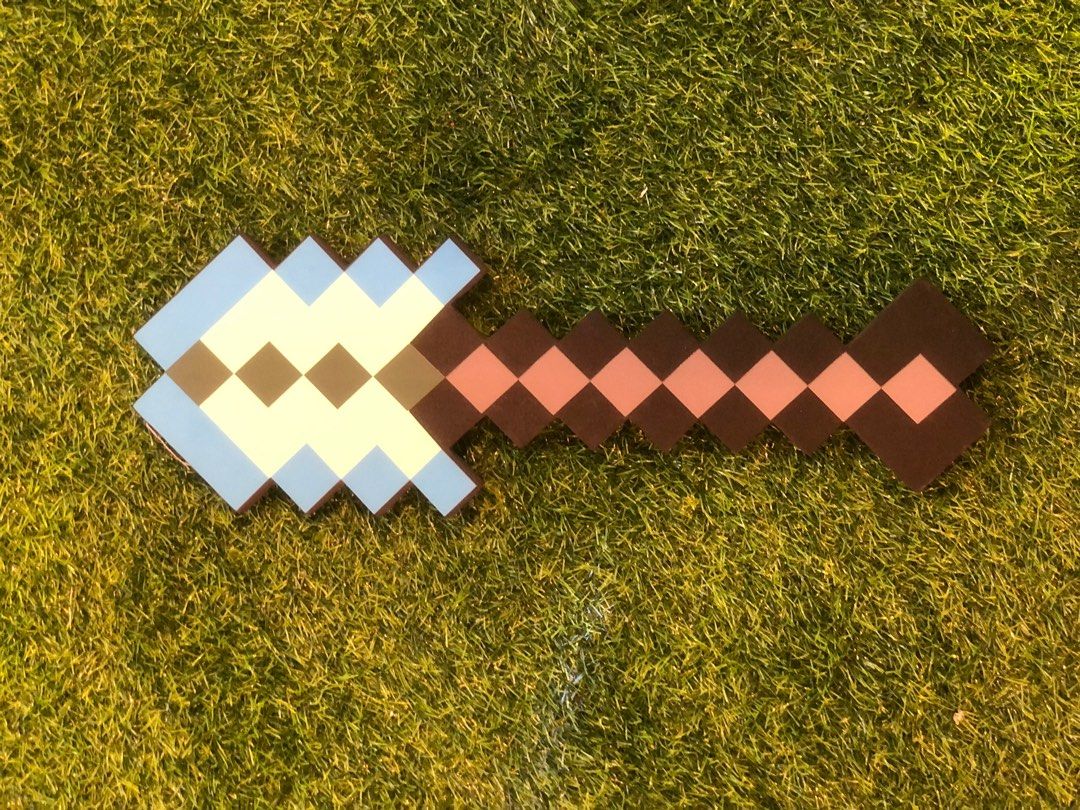 Minecraft Foam Sword Toy, Hobbies & Toys, Toys & Games on Carousell