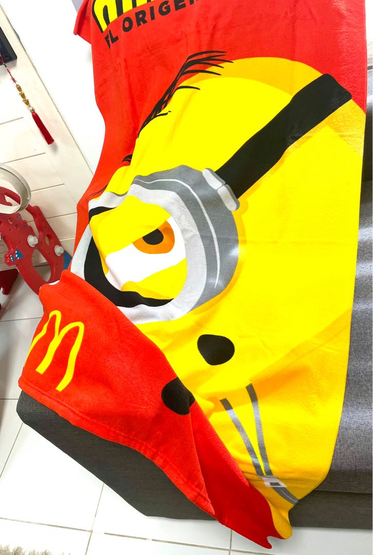 Minions Super Big Towel, Beauty & Personal Care, Bath & Body, Bath on ...